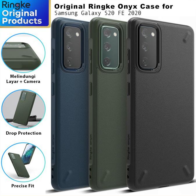 Jual Original Ringke Onyx Case Samsung Galaxy S20 Fe S20Fe 2020 Soft Casing - Black | Shopee ...