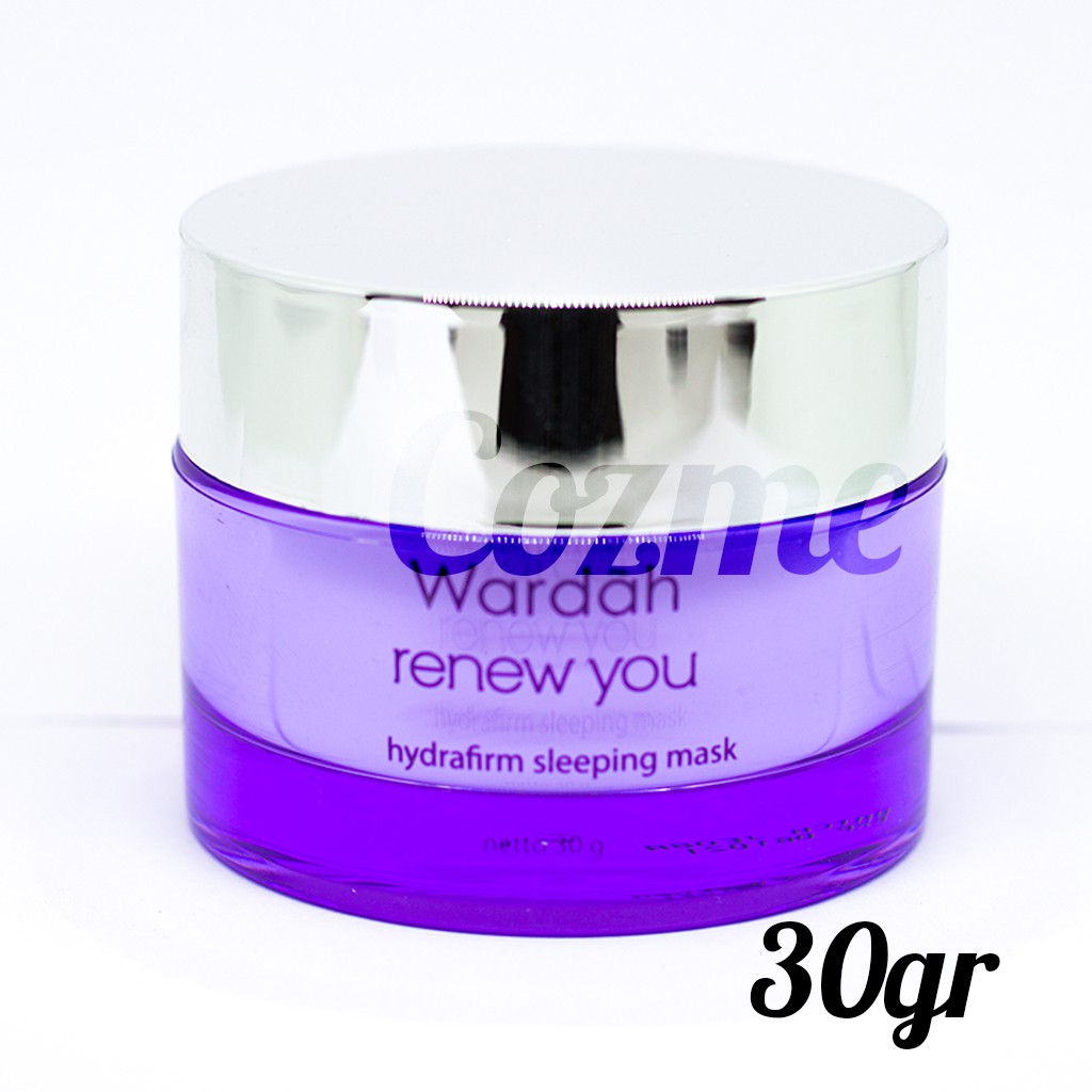 Jual WARDAH Renew You Hydrafirm Sleeping Mask 30gr | Shopee Indonesia