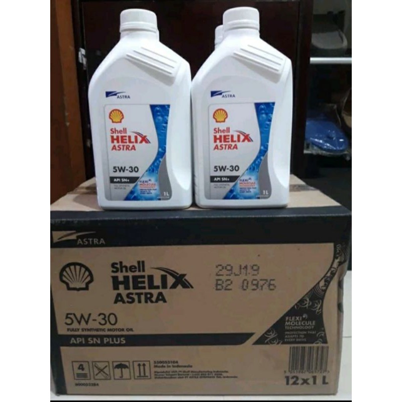 Jual Oli Mesin Shell Helix ASTRA 5W-30 100% ORIGINAL kemasan 1 liter ...