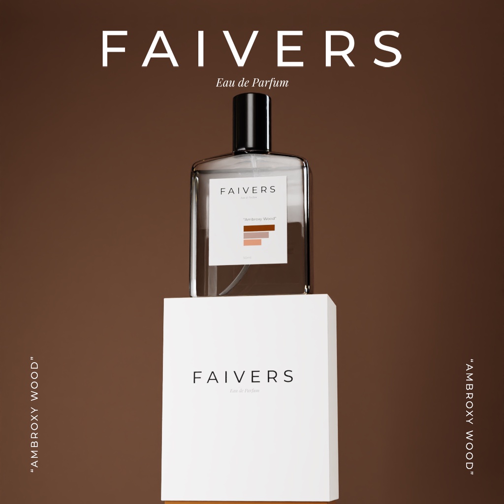Jual Faivers - Ambroxy Wood Eau de Parfum 50ml Indonesia|Shopee Indonesia
