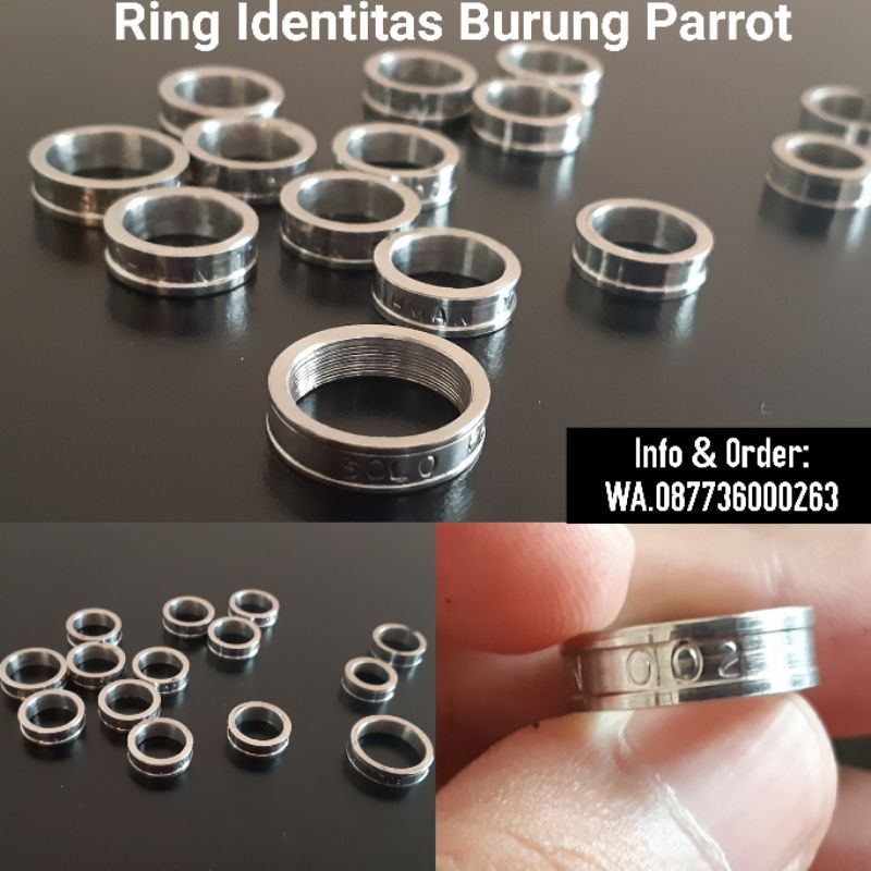 Jual Ring Burung Ber nama Identitas | Shopee Indonesia