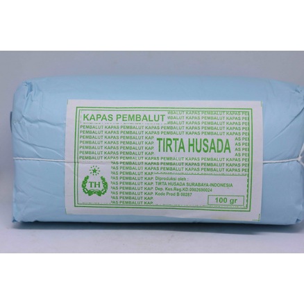 Jual Kapas Pembalut Luka/Kapas Kiloan/Kapas Gulung Tirta Husada 25 g ...