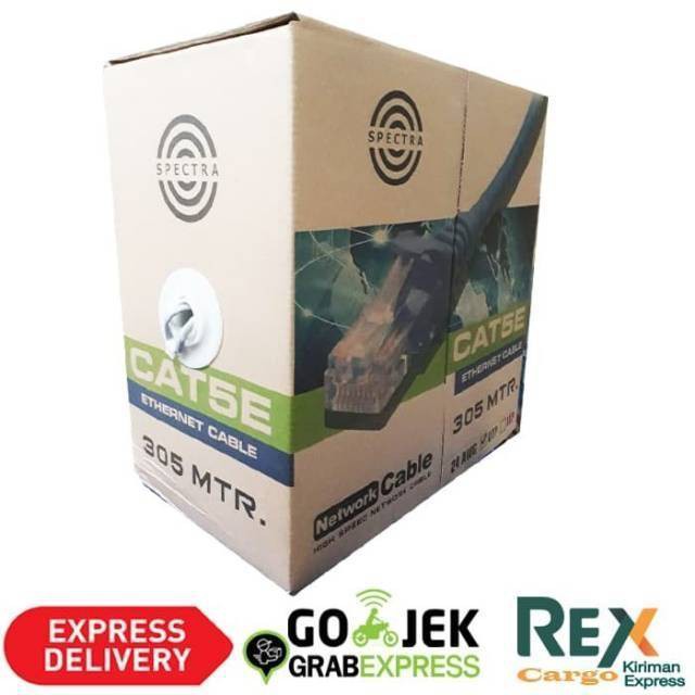 Jual Kabel LAN UTP Cat.5E 305m Original | Shopee Indonesia