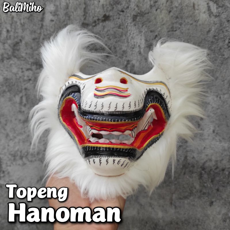 Jual Topeng Hanoman Kayu - Tapel Anoman - Topeng Hanuman Kayu - Topeng ...