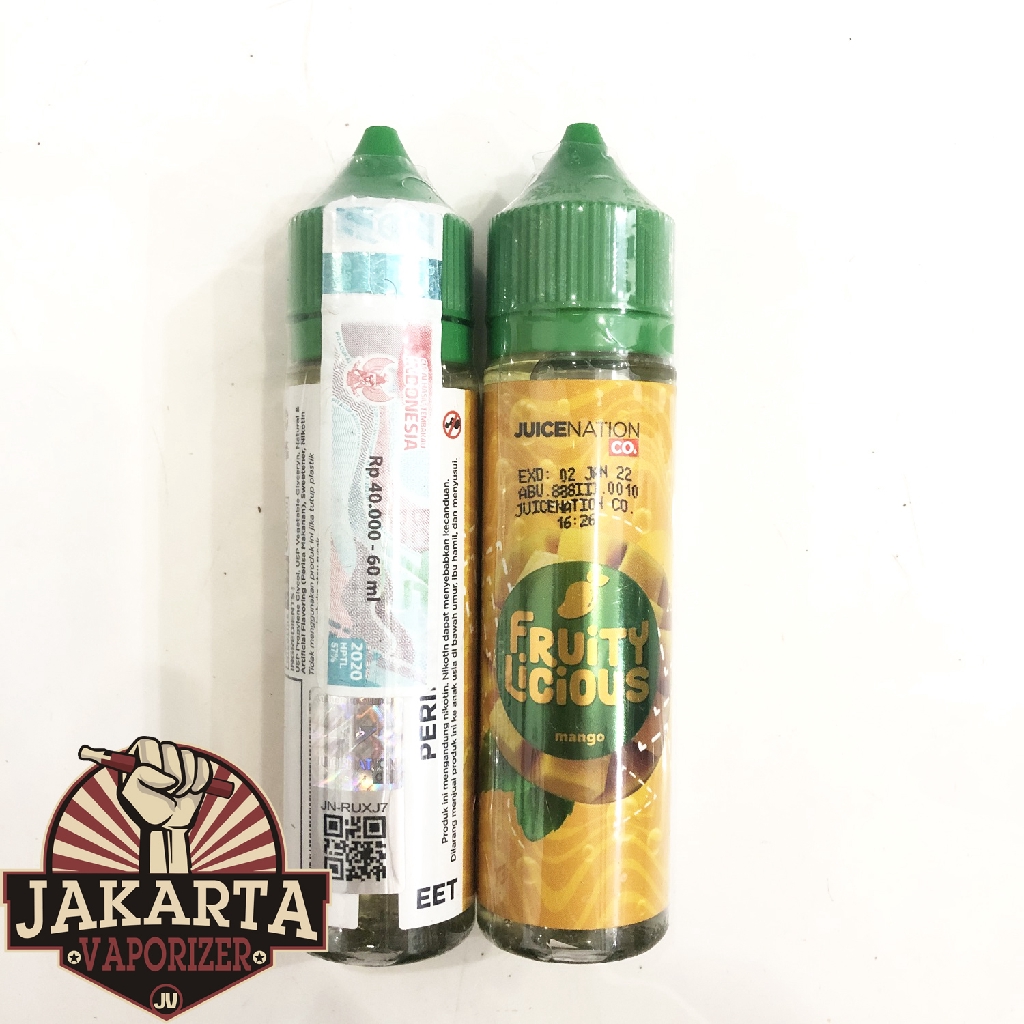 Jual FRUITYLICIOUS MANGO FRUITY LICIOUS MANGO BY JUICENATION 60ML 3MG ...