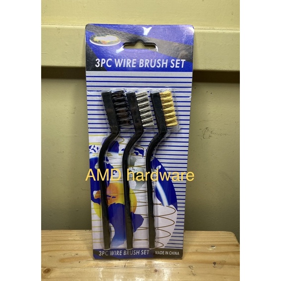 Jual SIKAT KAWAT SET ISI 3pcs BESI TEMBAGA STAINLESS STEEL NYLON WIRE ...