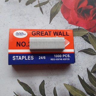 Jual Staples Great Wall Nomor 369 isi stapler untuk menghimpun kertas ...