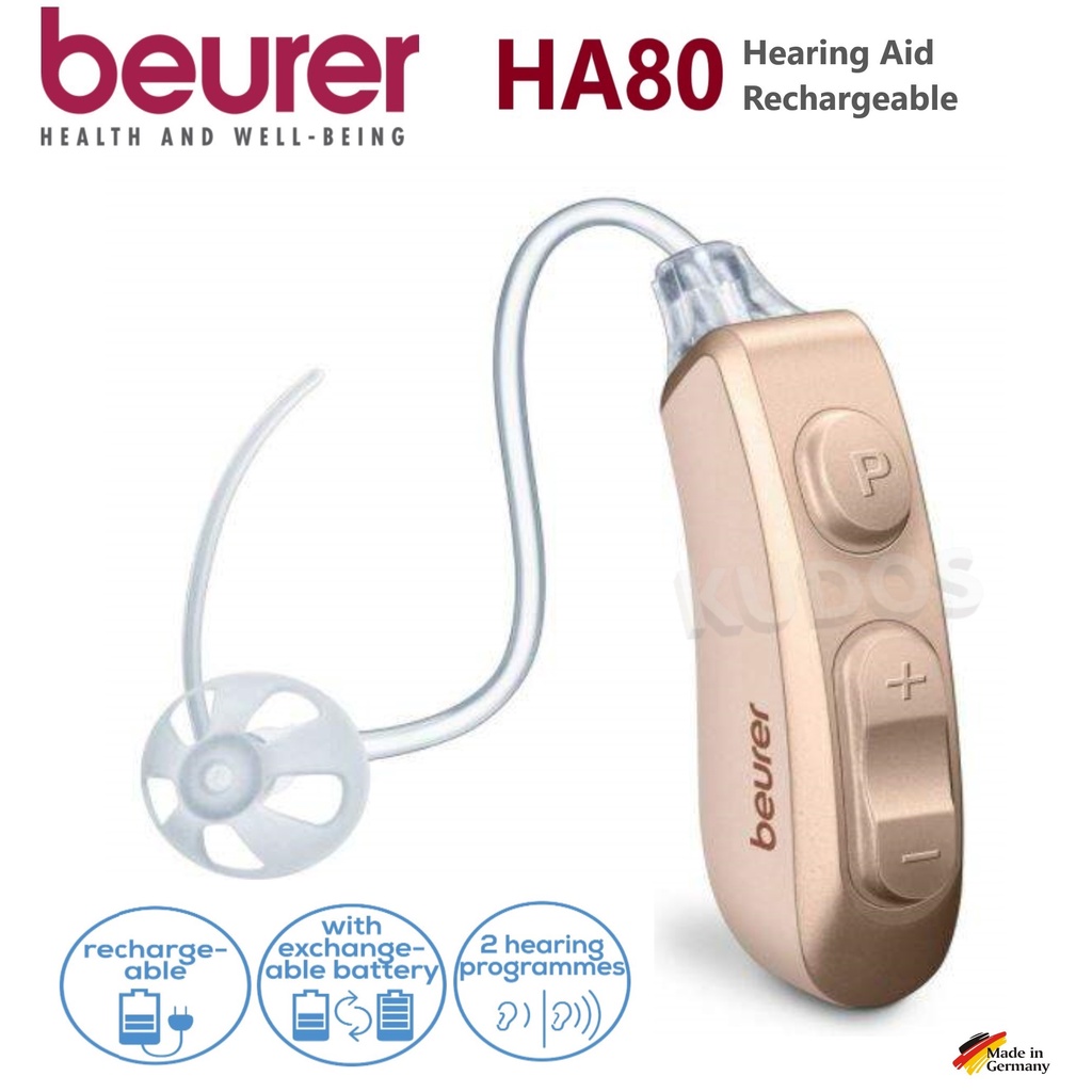 Jual beurer HA-80 - Alat Bantu Dengar - Hearing Aid Amplifier Rechargeable - HA80 | Shopee Indonesia