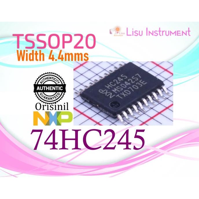Jual 74HC245 74HC245PW 74HC245D HC245 Octal Bus Transceiver 3-state lisuin90 Kualitas Baik ...