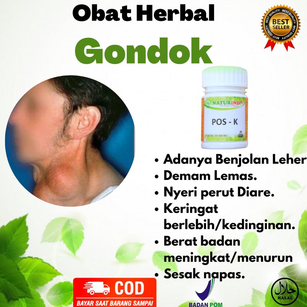 Jual Obat Gondok Leher Tiroid Beracun Gondokan Dalam Benjolan Leher ...