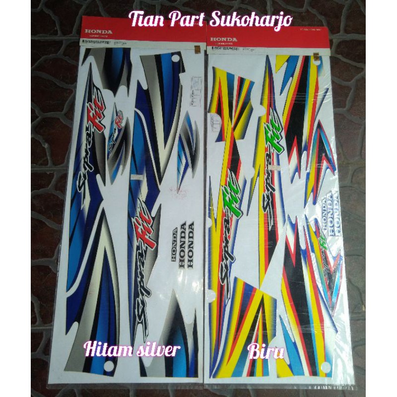 Jual Striping Supra fit 2005 original Honda genuine part | Shopee Indonesia