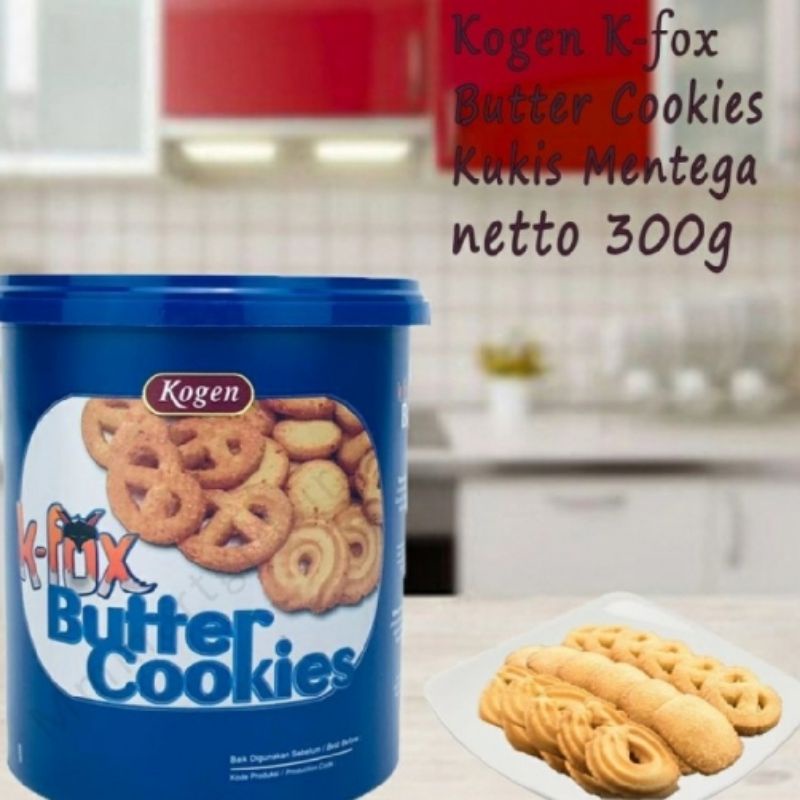 Jual kfox butter cookies kue kaleng | Shopee Indonesia