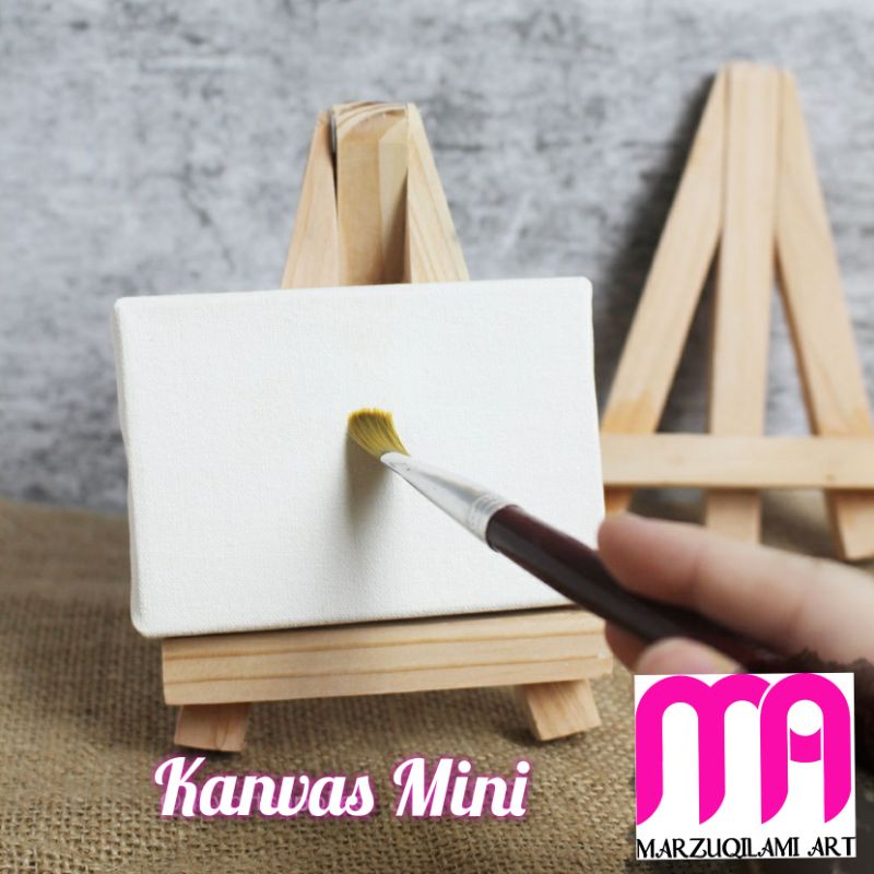 Jual KANVAS LUKIS UKURAN MINI 10x10 CM | 10X7 CM | Shopee Indonesia