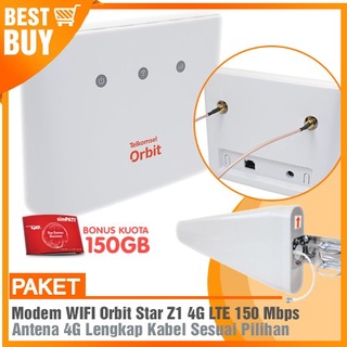 Jual Paket Modem Orbit STar Z1 + Antena LPDA Log Periodik | Shopee ...