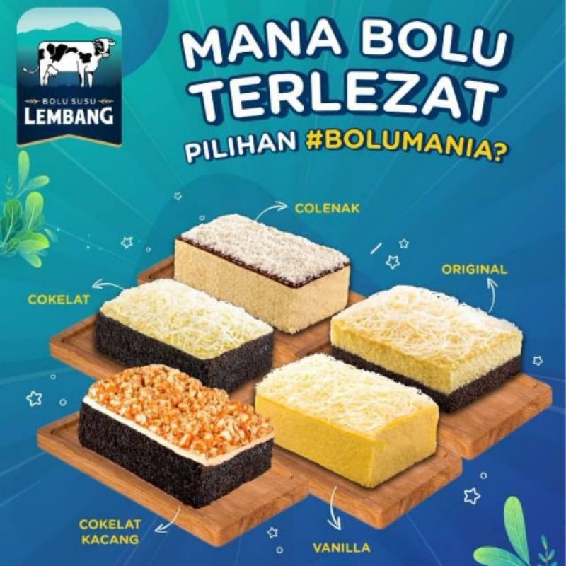 Jual BOLU SUSU LEMBANG MACAM VARIAN RASA | Shopee Indonesia
