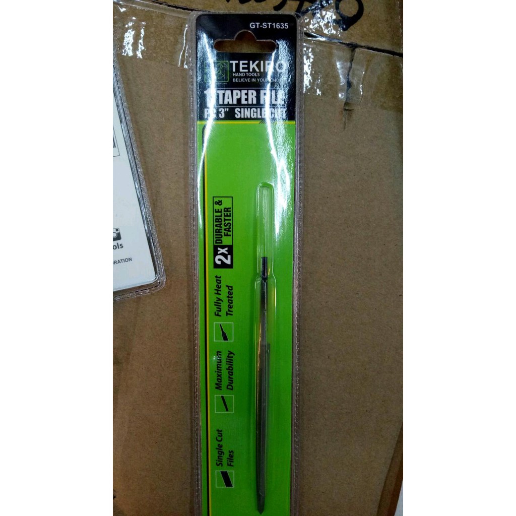 Jual KIKIR SLIM TEKIRO TAPER FILE SINGLECUT ALAT PENGIKIR KECIL 3 3.5 3 ...