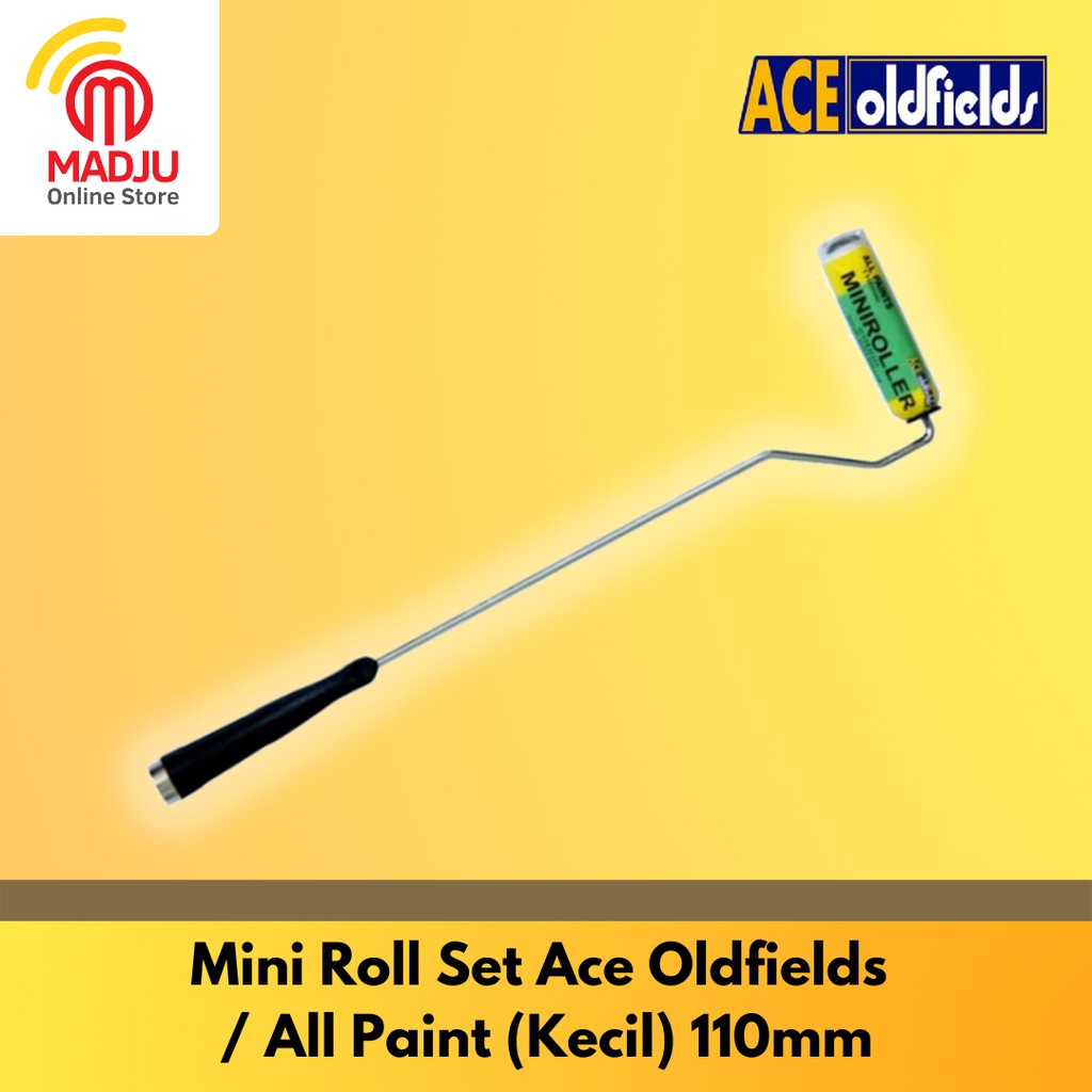 Jual Mini Roll Set Ace Oldfields / All Paint (Kecil) 110mm | Shopee ...