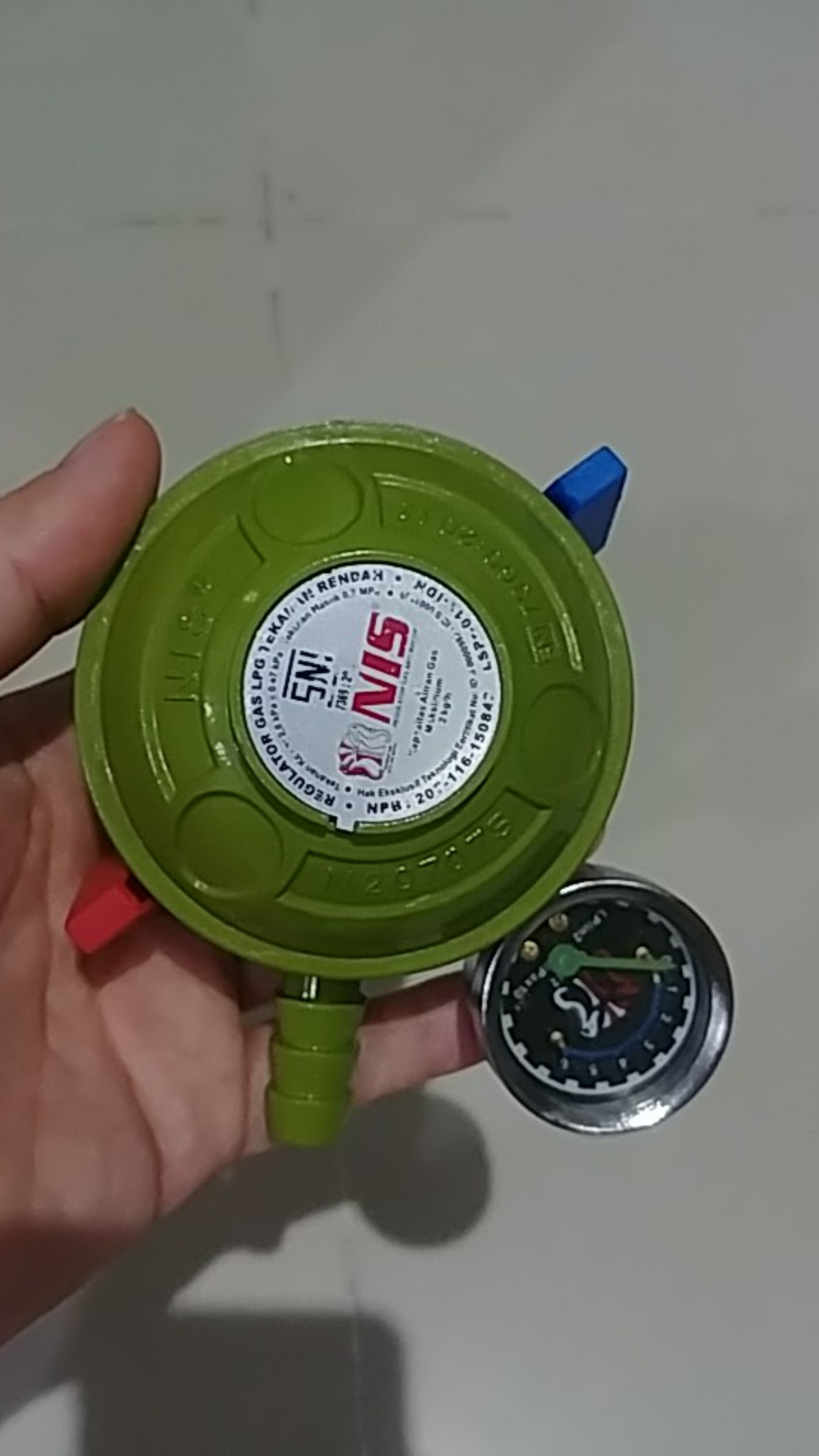 Regulator NIS N2 0707 S kunci ganda(double lock) BUKAN SELANG REGULATOR ...