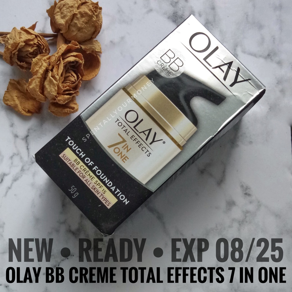 Jual NEW olay total effects 7 in 1 Touch of Foundation BB Cream SPF 15 ...