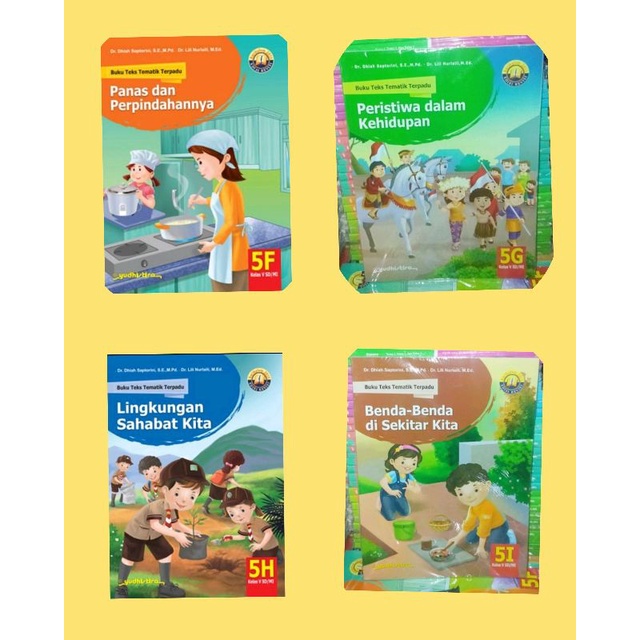 Jual buku teks tematik terpadu SD/MI KELAS 5 semester 2 kurikulum 2013 edisi revisi | Shopee ...