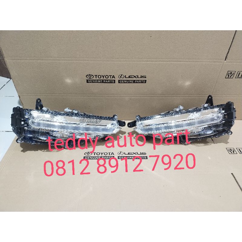 Jual lampu drl led lampu sen bumper led fortuner vrz led 2021-2022 ...