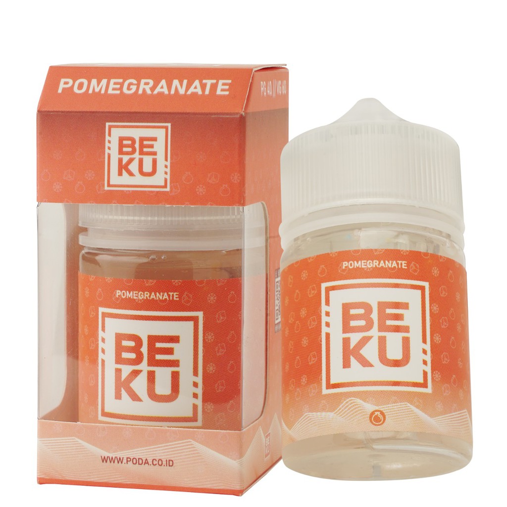 Jual Liquid Vape BEKU Pomegranate 3MG 60ML By PODA X FVS X RAY ...