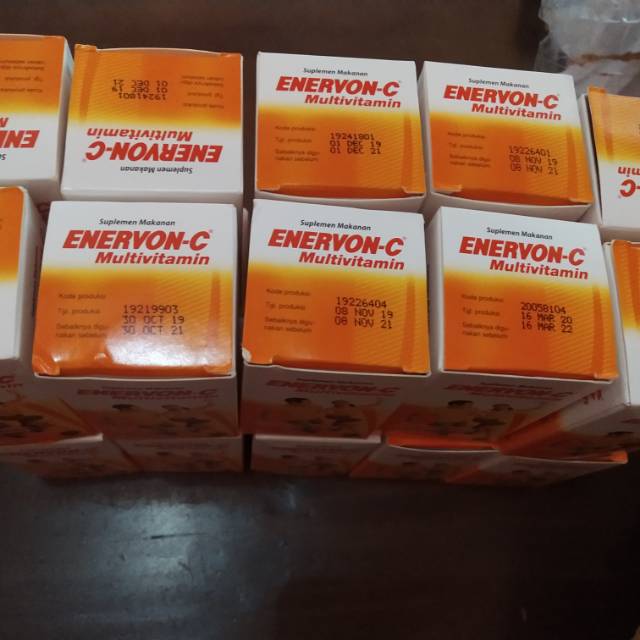 Jual ENERVON C / ENERVONCE BOTOL isi 30 TERMURAH ORIGINAL READY STOCK ...