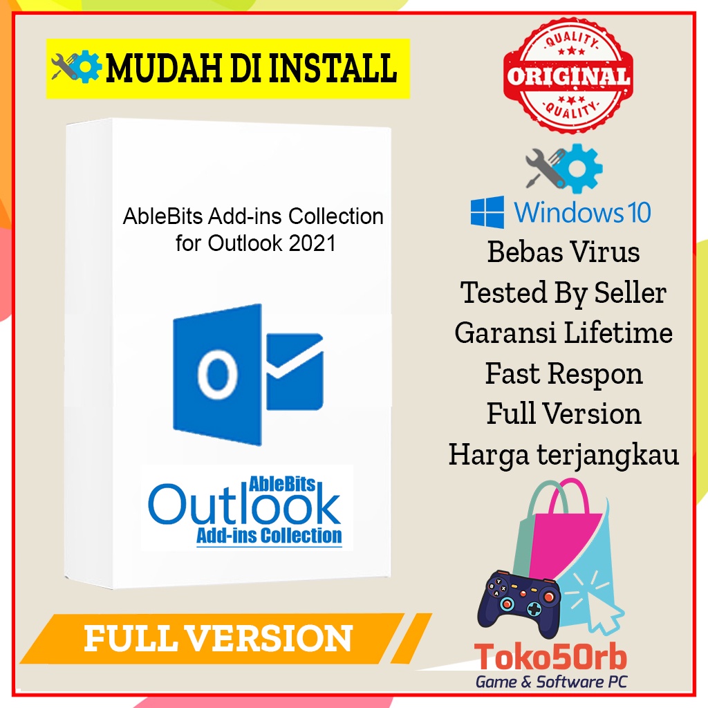 Jual AbleBits Add-ins Collection for Outlook 2021 [WIN] | Shopee Indonesia