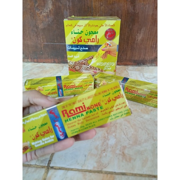 Jual hana pacar tangan RAMI hena rani pasta pacartangan pacar pasta arab pacar tangan hena rani ...
