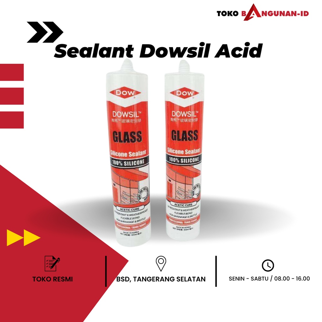 Jual Dowsil Dow Corning Asam/Lem Kaca/Silicone Sealant | Shopee Indonesia Jual Dowsil Dow Corning Asam/Lem Kaca/Silicone Sealant | Shopee Indonesia