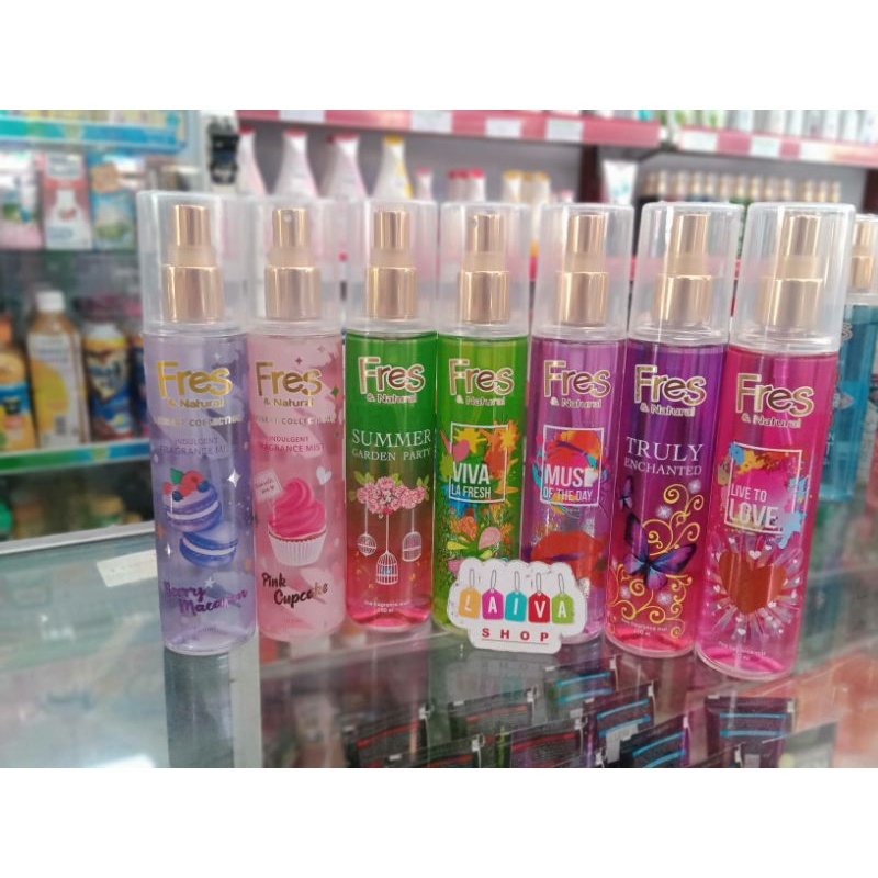 Jual PARFUM FRES & NATURAL SPREY 100ml | Shopee Indonesia