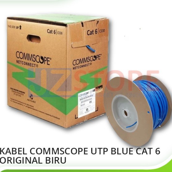 Jual Commscope Kabel LAN Indoor UTP Cat 6 Original | Shopee Indonesia