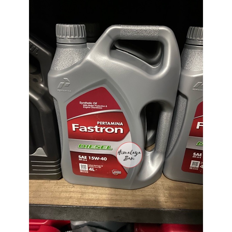 Jual Oli Mesin Pertamina Fastron Diesel 15W 40 Khusus Diesel (4 Liter) | Shopee Indonesia