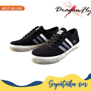 Jual Sepatu Capung Dragonfly Falcon Black Hitam Original | Shopee Indonesia