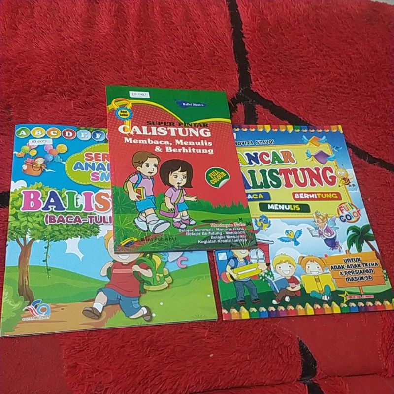 Jual CALISTUNG belajar menulis,membaca,dan berhitung untuk tk | Shopee ...