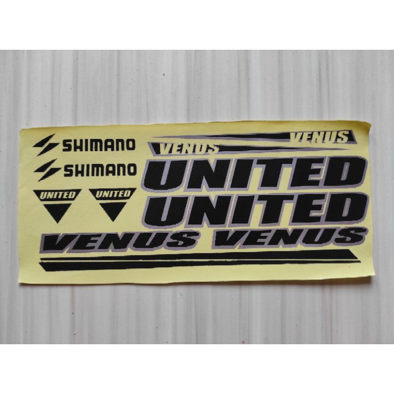 Jual Stiker Sepeda United Venus | Shopee Indonesia