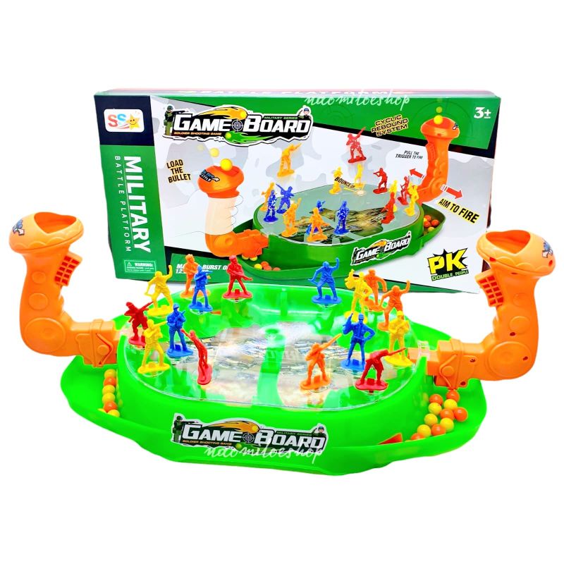 Jual DUEL DINOSAURUS Duel games tentara Mainan Tentara Tembak mainan ...