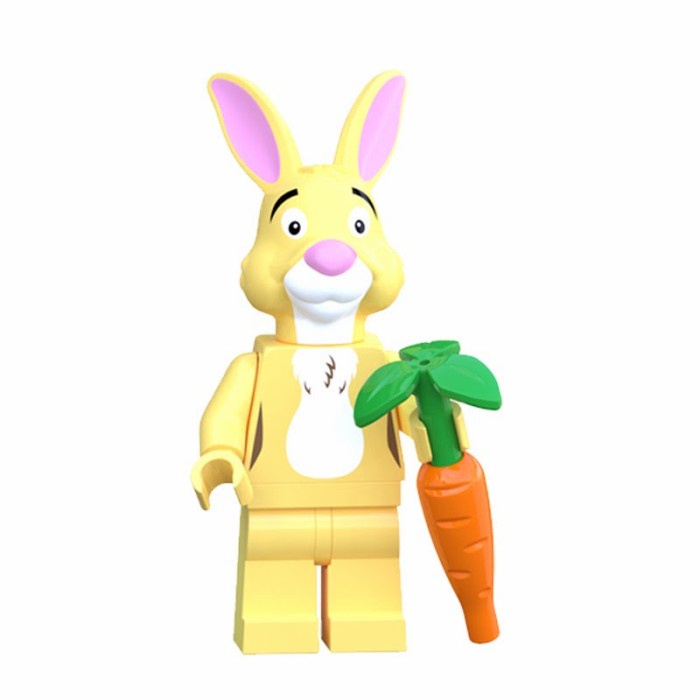 Jual Lego Rabbit Minifigure Winnie the Pooh Disney Piglet Tigger Eeyore ...