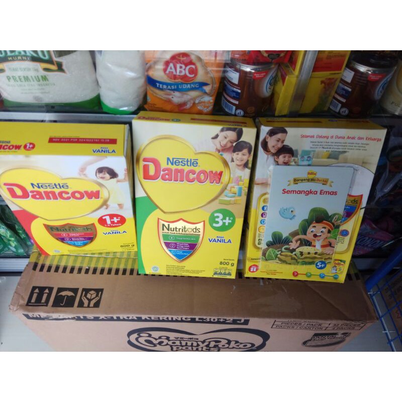 Jual Dancow 1+ dan Dancow 3+ dan Dancow 5+ 800gram Palembang | Shopee ...