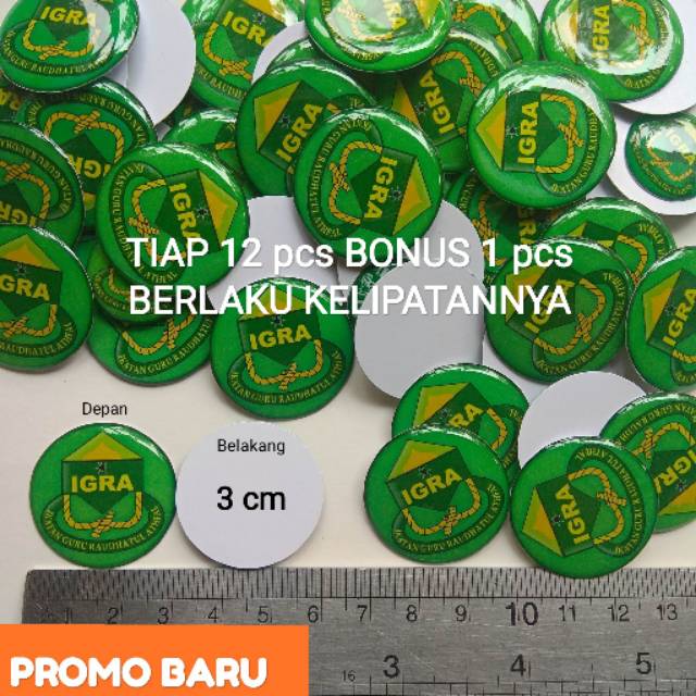 Jual Pin Logo IGRA 3 cm | Shopee Indonesia