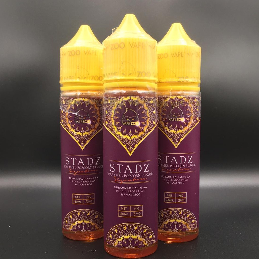 Jual Liquid Stadz Caramel Popcorn 60ML By Muhammad Hariri AA x Vapezoo ...
