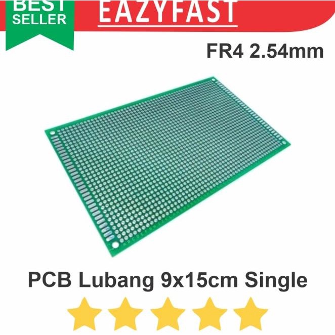 Jual PCB Lubang IC 9x15 9x15cm Single Layer Bolong Titik Matrix Fiber ...