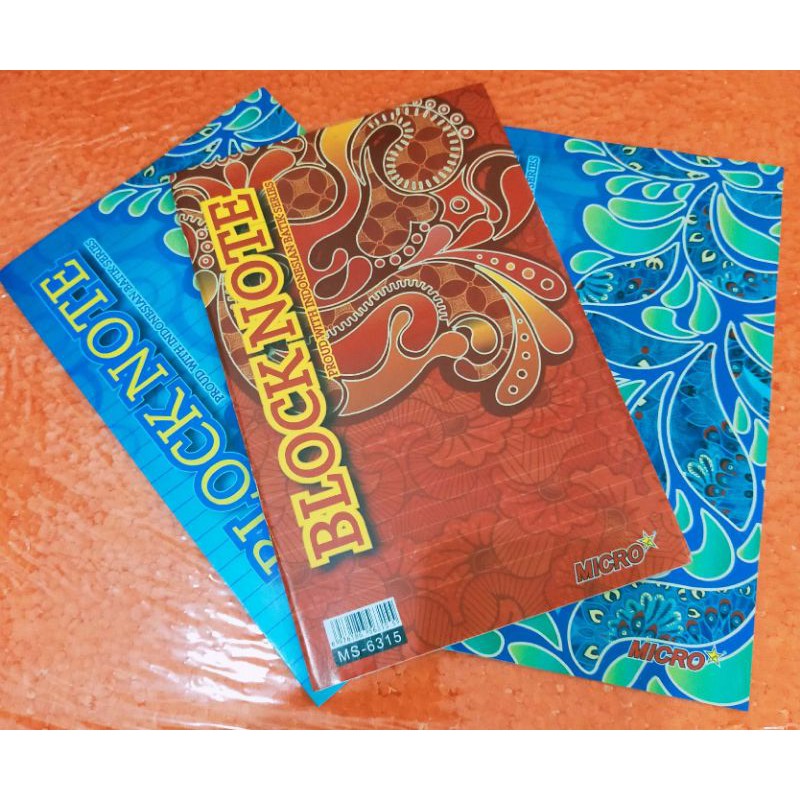 Jual Block Note Batik Micro | Shopee Indonesia