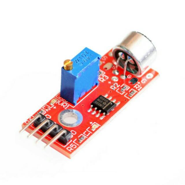 Sound Microphone Sensor Detection Module Arduino Modul Sensor Suara Shopee Indonesia