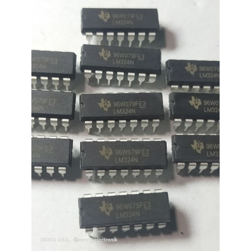 Jual Lm324 Lm324N 324 Low Power Quad Op-amp Dip-14 IC AK61 | Shopee ...