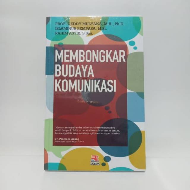 Jual Membongkar Budaya Komunikasi - DEDDY MULYANA | Shopee Indonesia