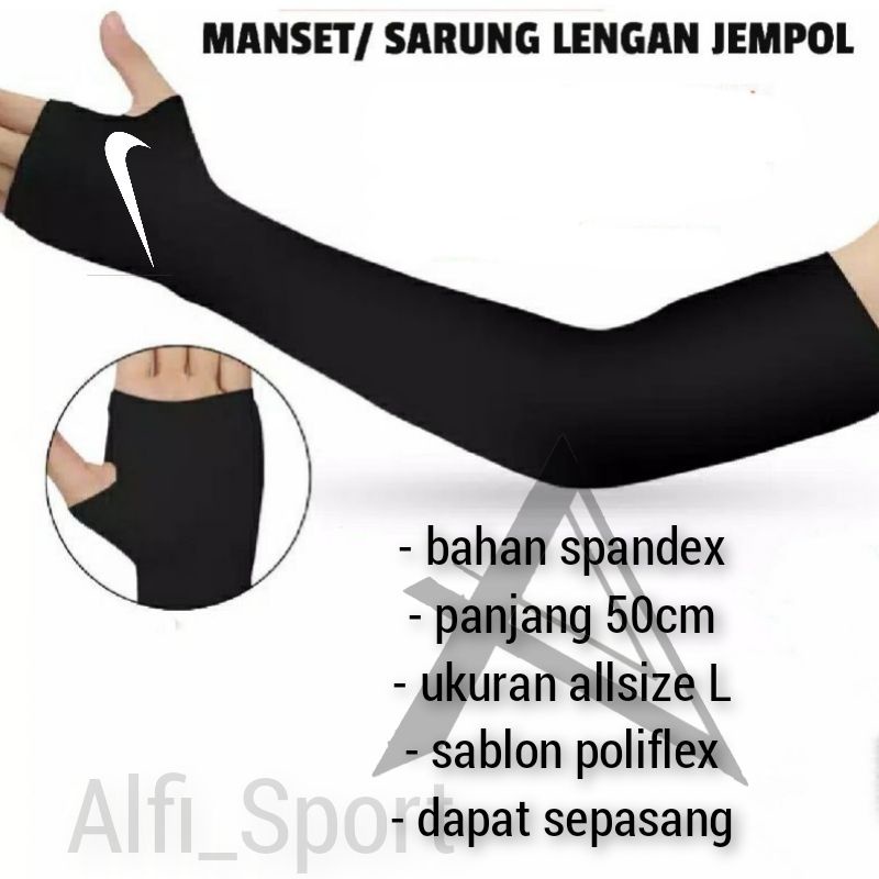 Jual MANSET TANGAN PRIA ARM SLEEVE HANDSOCHK NIKE | Shopee Indonesia