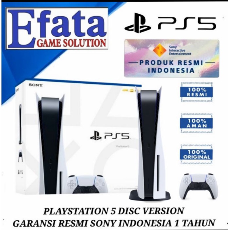 Jual Sony Ps5/playstation5 ps5 disk version ps5 digital Version ...