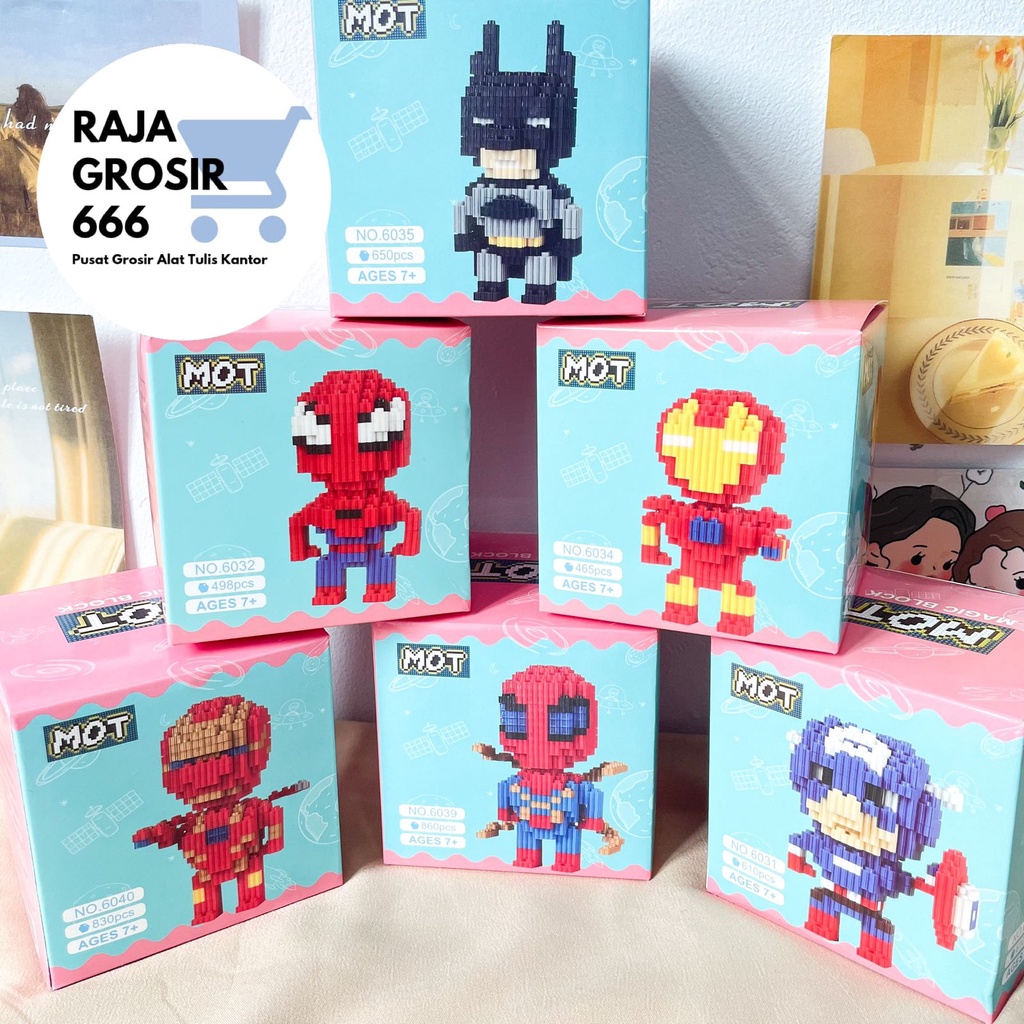 Jual Mainan Seri SUPERHERO Marvel Avenger Series Harga Murah Kualitas ...
