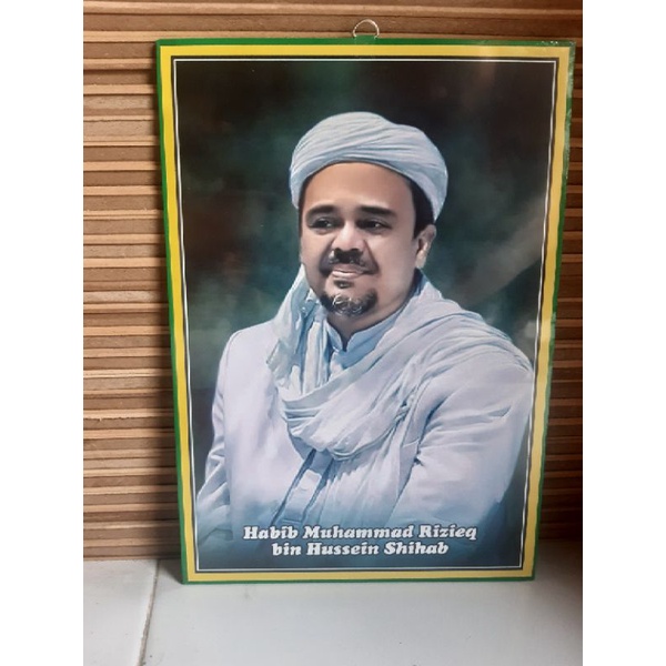 Jual custom foto+foto habib foto ulama kiyai yg sudah siap pajang ...